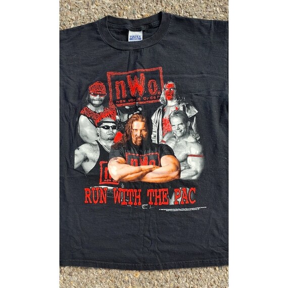 Vtg 1998 WCW NWO Wolfpac Wrestling Stable Tultex T-Sh… - Gem