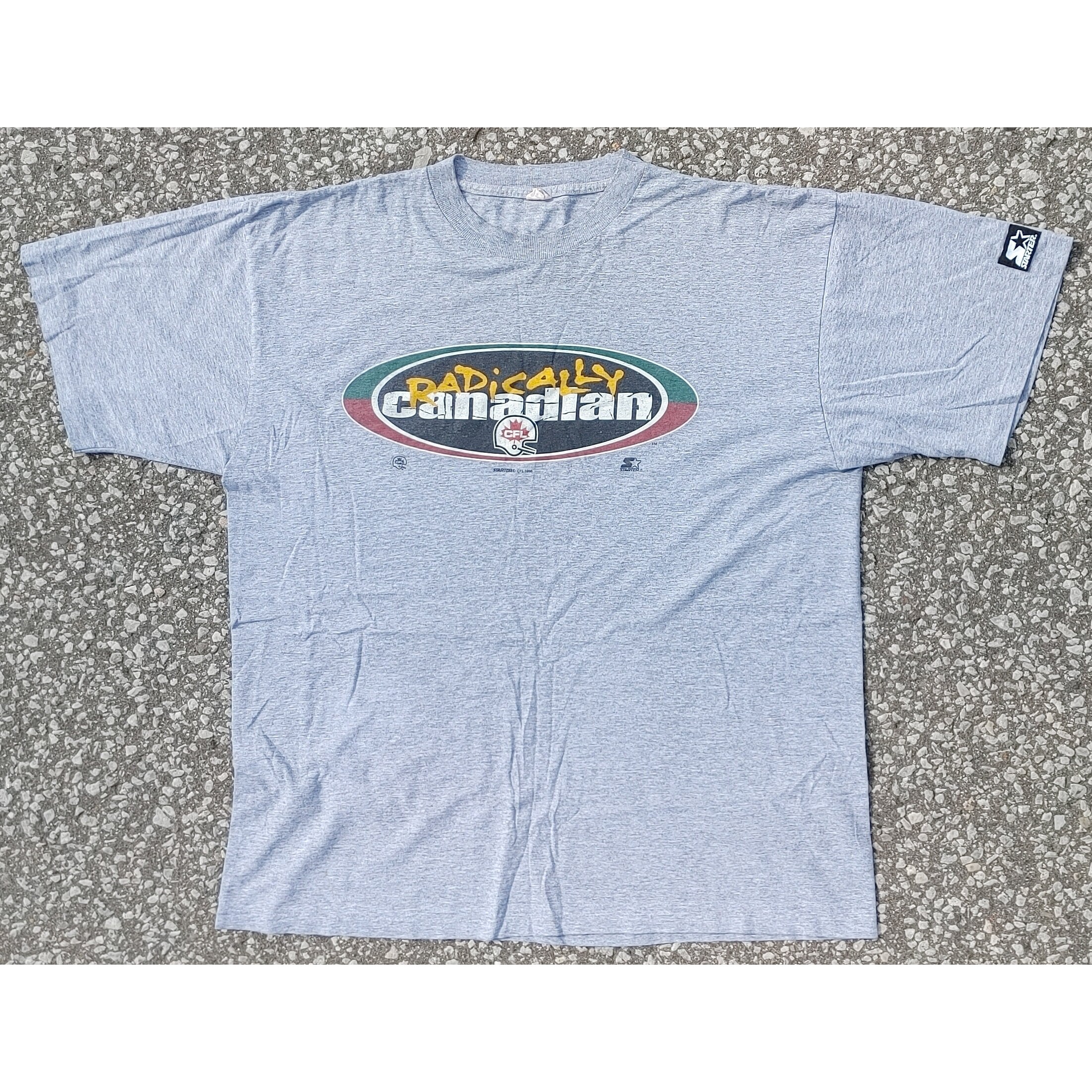 Vtg 1990s Starter CFL Radically Canadian Football Made in - Etsy Canada