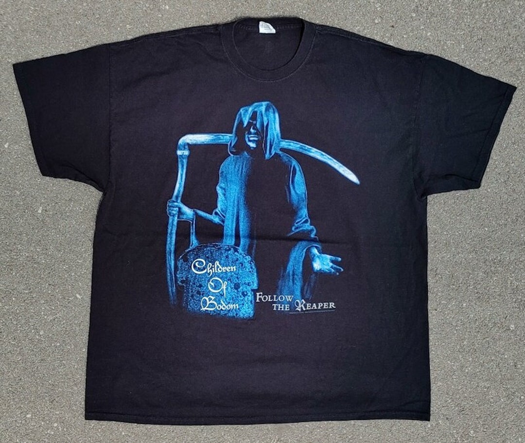 Vtg 2003 Children of Bodom Follow the Reaper Anvil T-shirt Size (2XL ...