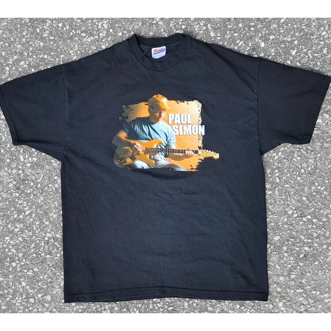 Vtg 2001 Paul Simon Hanes Tour T-shirt Size (XL) - Etsy