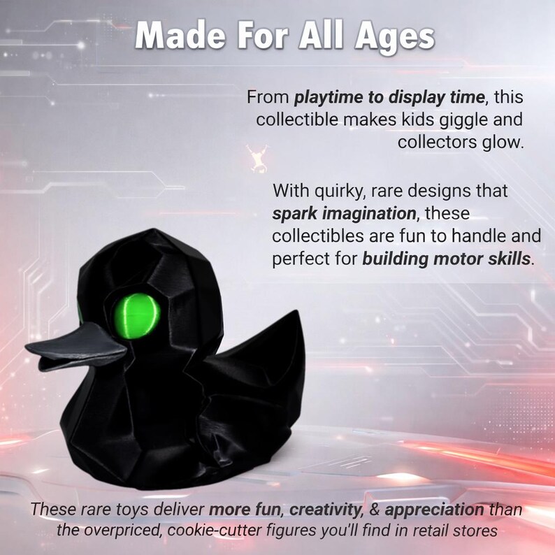 Cybertruck Cyber Duck | Glow in the Dark Dash Rubery Ducky - Not for ...