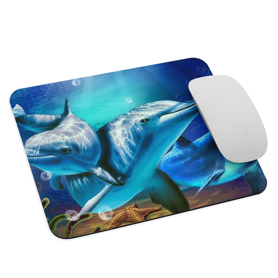 Dolphin Mouse Pad - Etsy