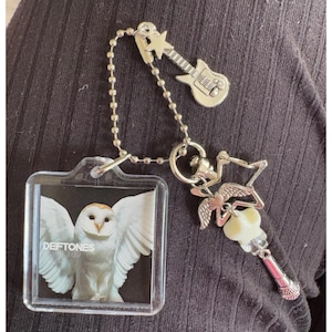 Deftoness Keychain Gift, Album Inspired Beaded Keychain, Matching Phone ...