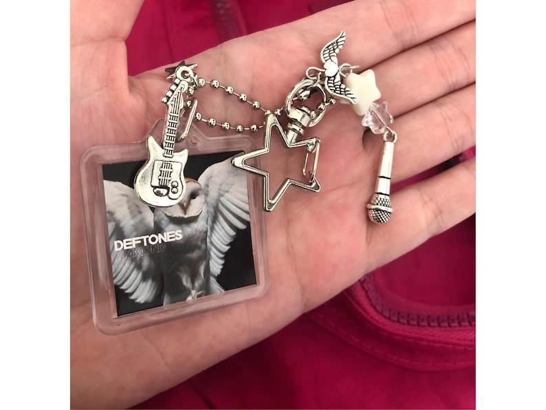 Deftoness Keychain Gift, Album Inspired Beaded Keychain, Matching Phone ...