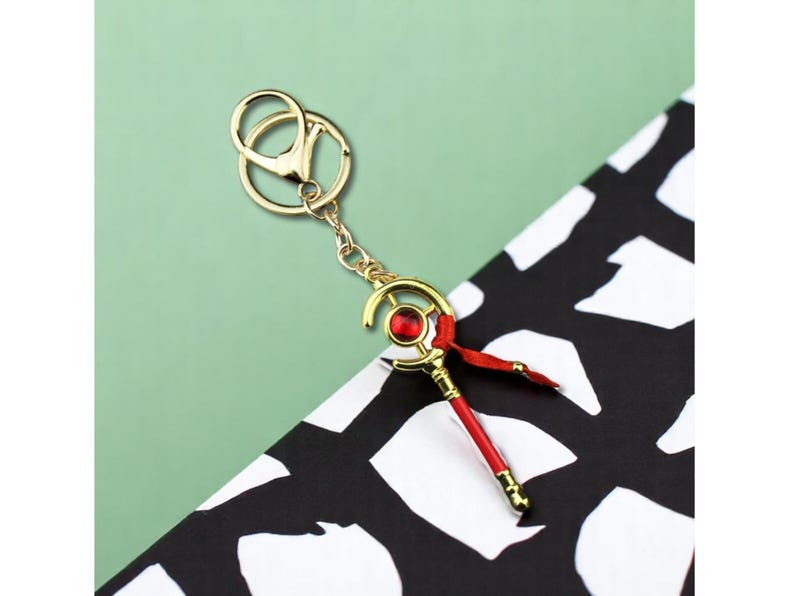Frieren Magic Anime Keychain, Cute Cosplay Hanging Keychain Anime ...