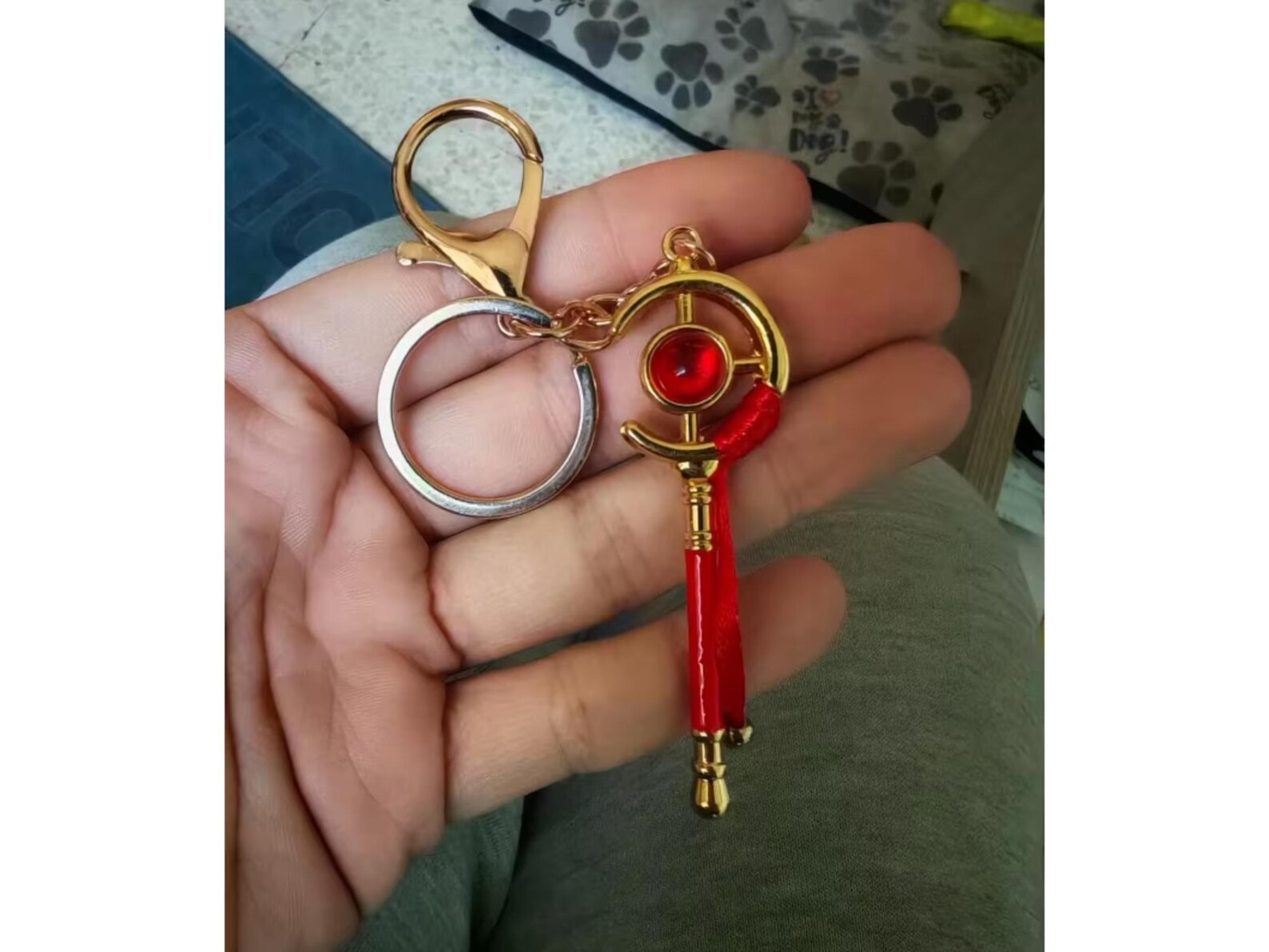Frieren Magic Anime Keychain, Cute Cosplay Hanging Keychain Anime ...