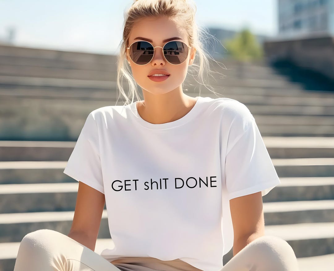 Get Shit Done T-shirt, Engineer Gift Shirt, Geek Shirt, Programmer Gift ...