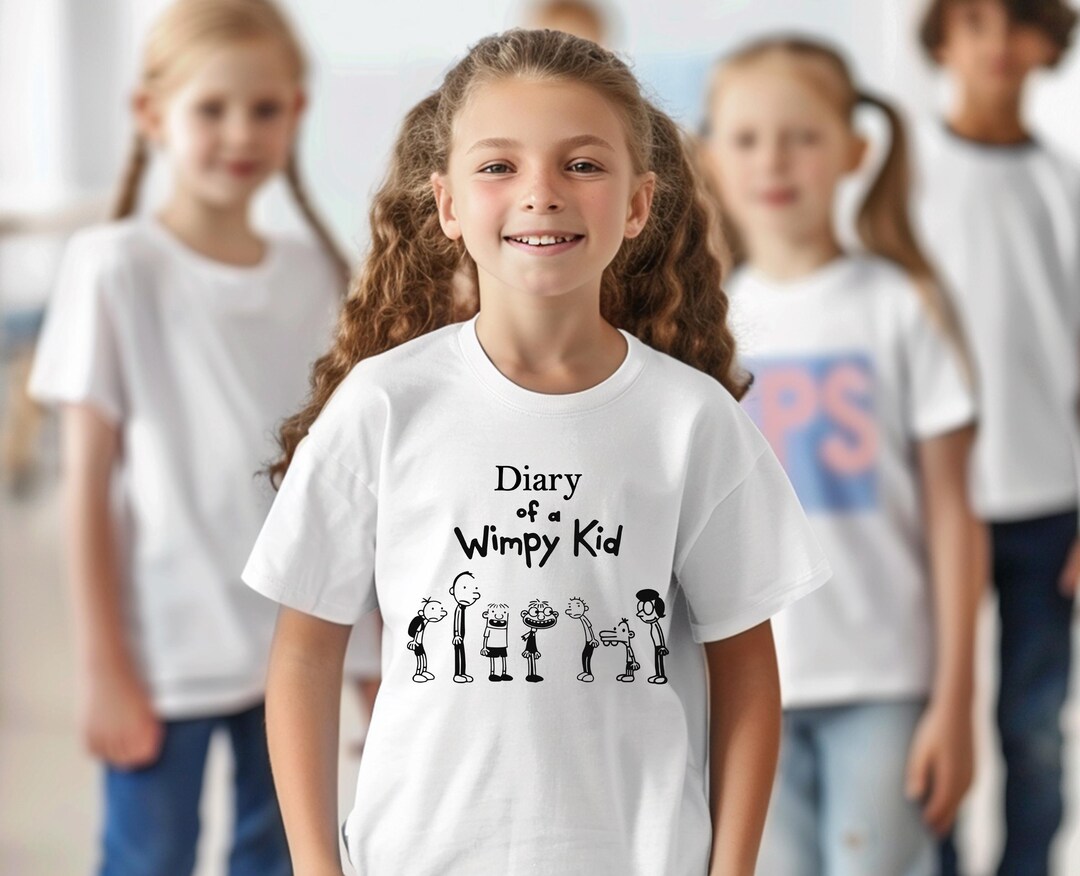 Diary of a Wimpy Kid T-shirt, World Book Day Jumper Shirt, Bookworm ...