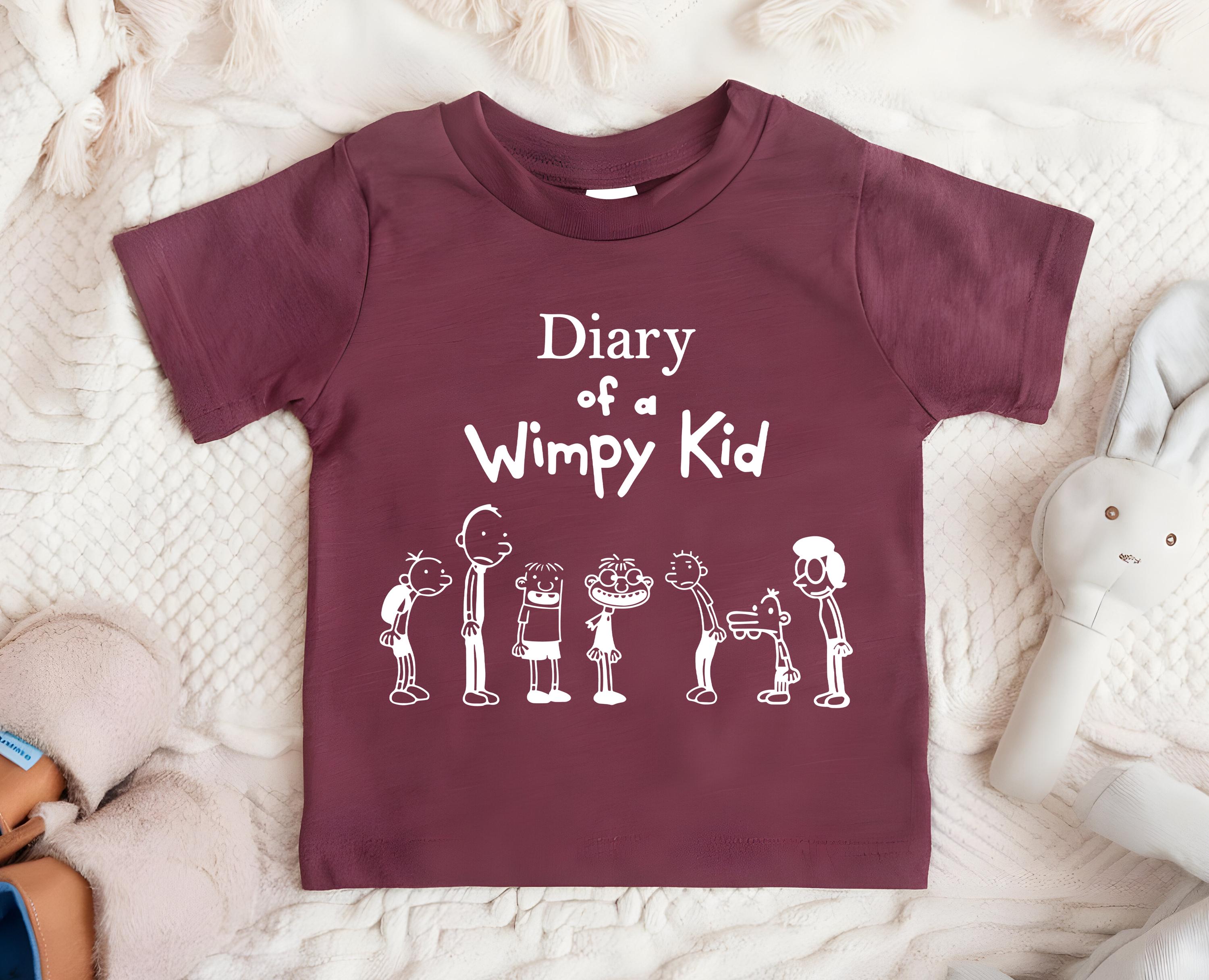 Diary of a Wimpy Kid T-shirt, World Book Day Jumper Shirt, Bookworm ...