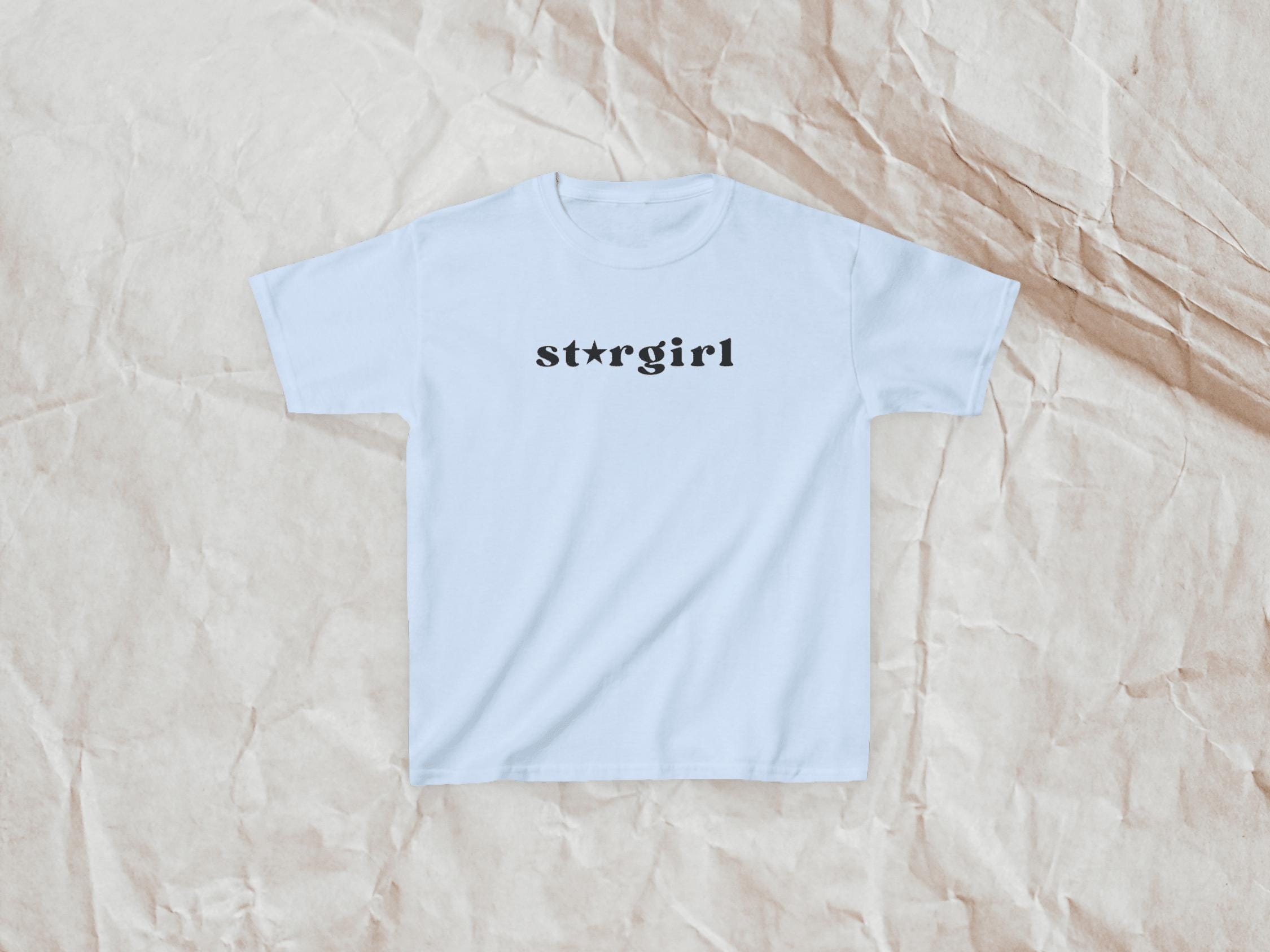 Stargirl Baby Tee, Y2k Baby Tee, Star Baby Tee, Y2K Crop Top, Coquette ...
