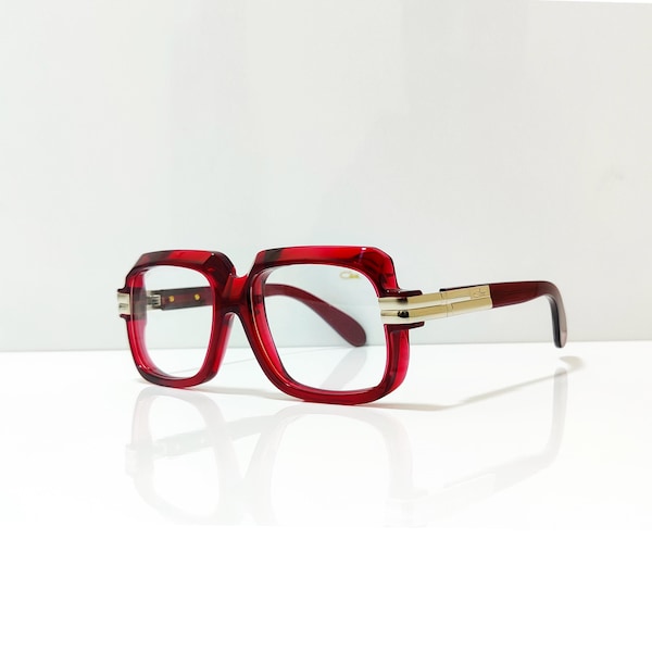 Dark Red Eyeglasses - Etsy