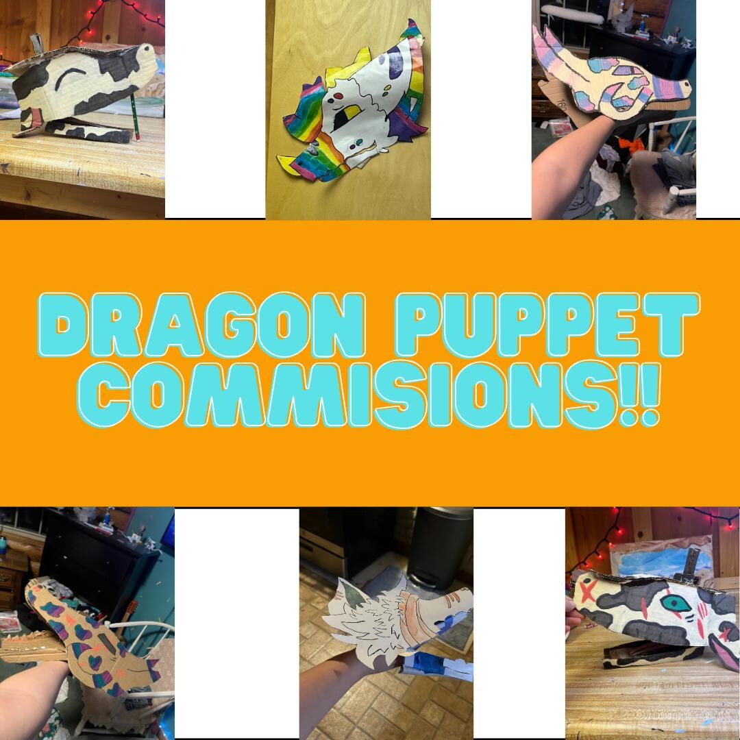 Dragon Puppet Commissions! - Etsy