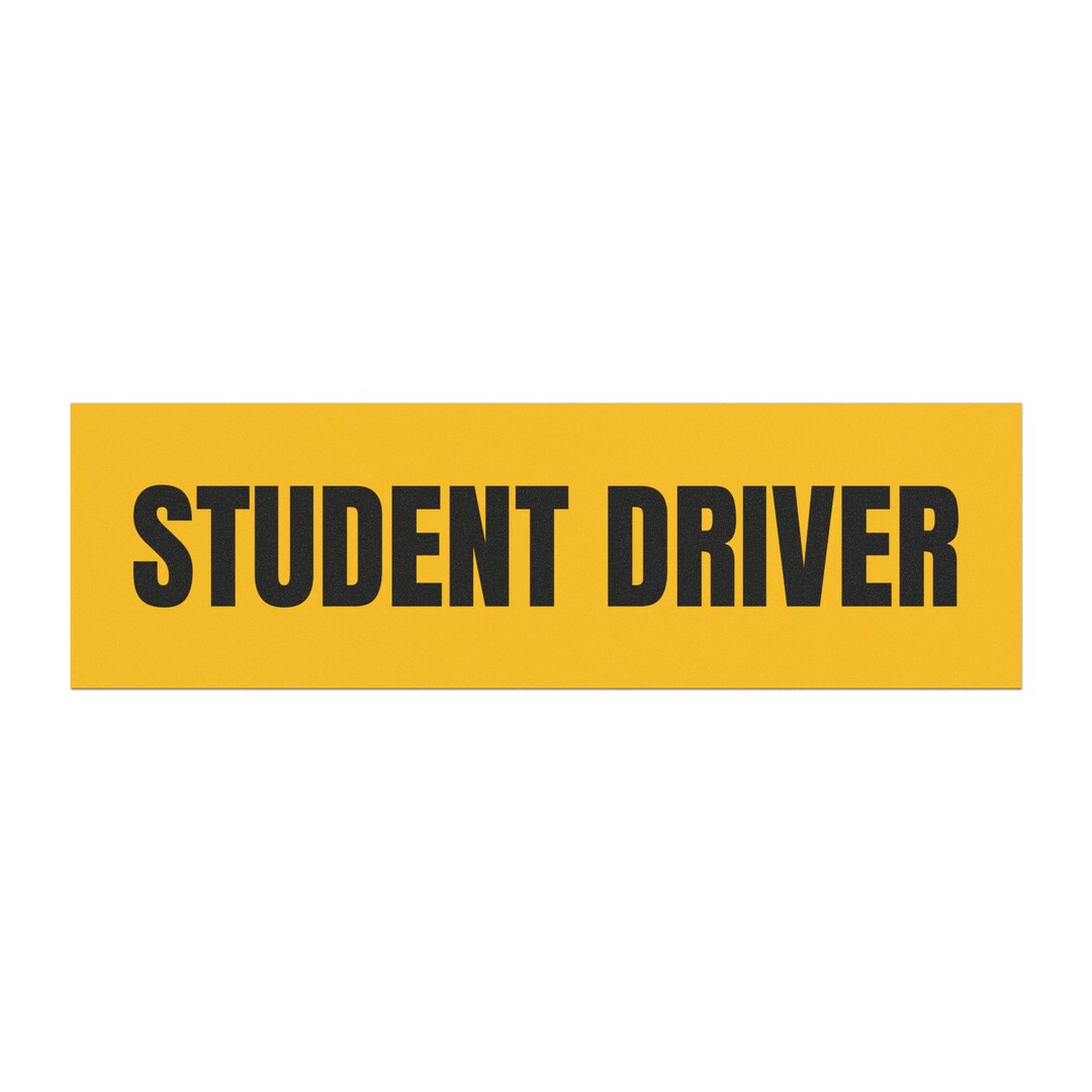 Car Magnets - Student Driver Magnet for Safety and Awareness ...