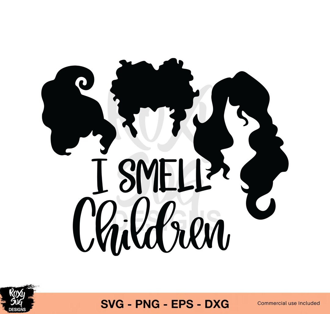 I Smell Children Svg, Halloween Svg Files, I Smell Children Clipart ...
