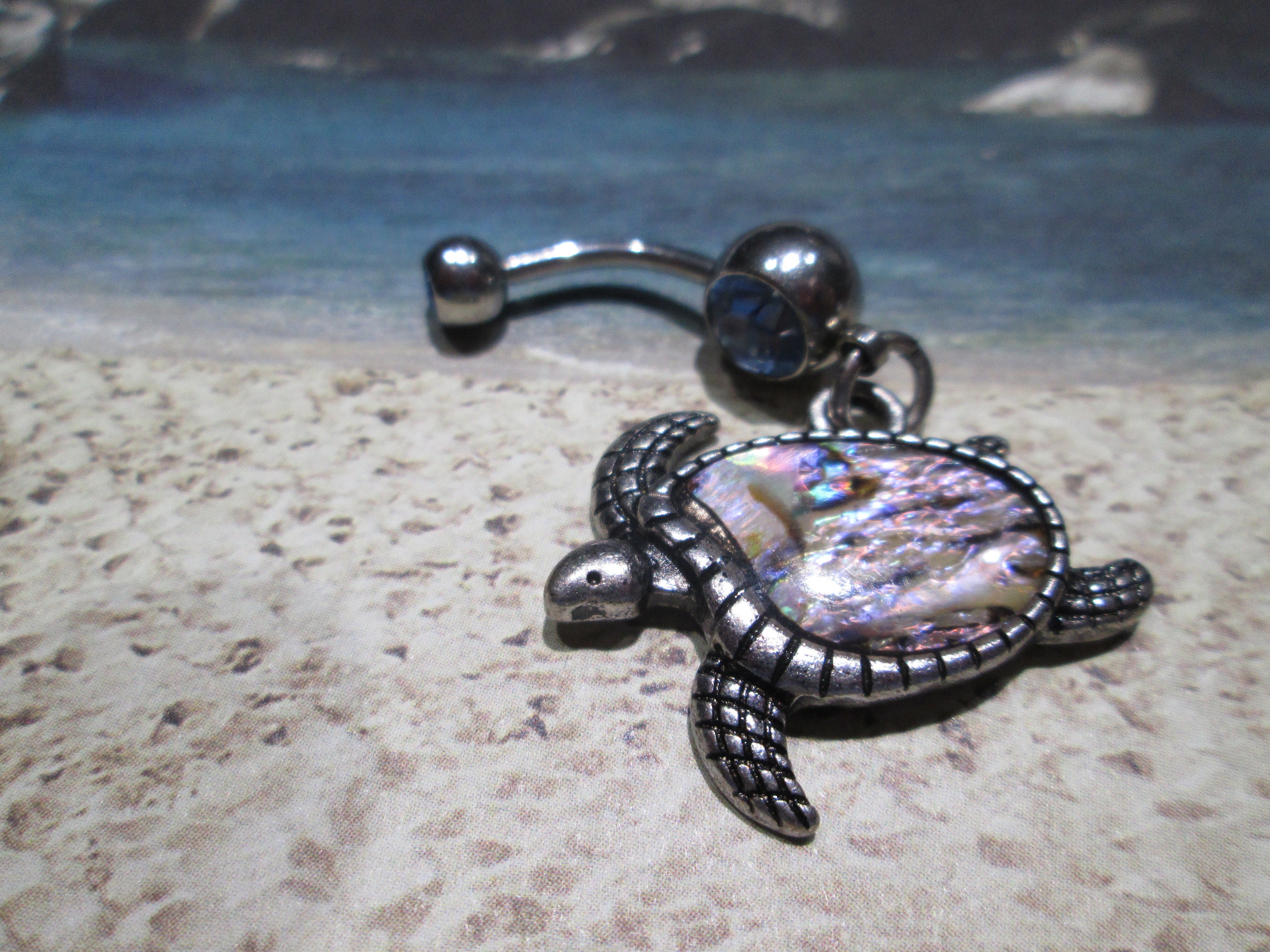 Turtle Belly Button Rings