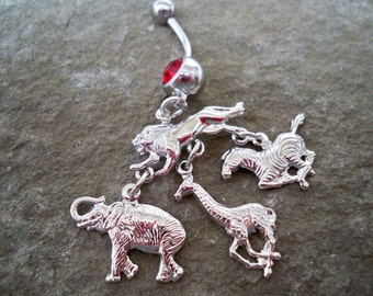 Sword Belly Button Ring. Body Jewelry Piercing - Etsy