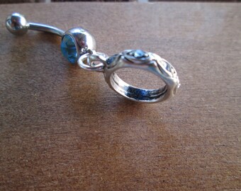 Sword Belly Button Ring. Body Jewelry Piercing | Etsy