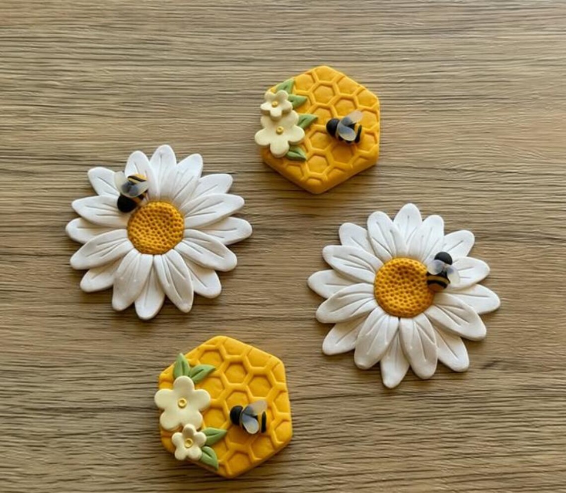 Handmade Polymer Clay Magnet – Clay Fridge Magnet, Cute Gift Ideas ...