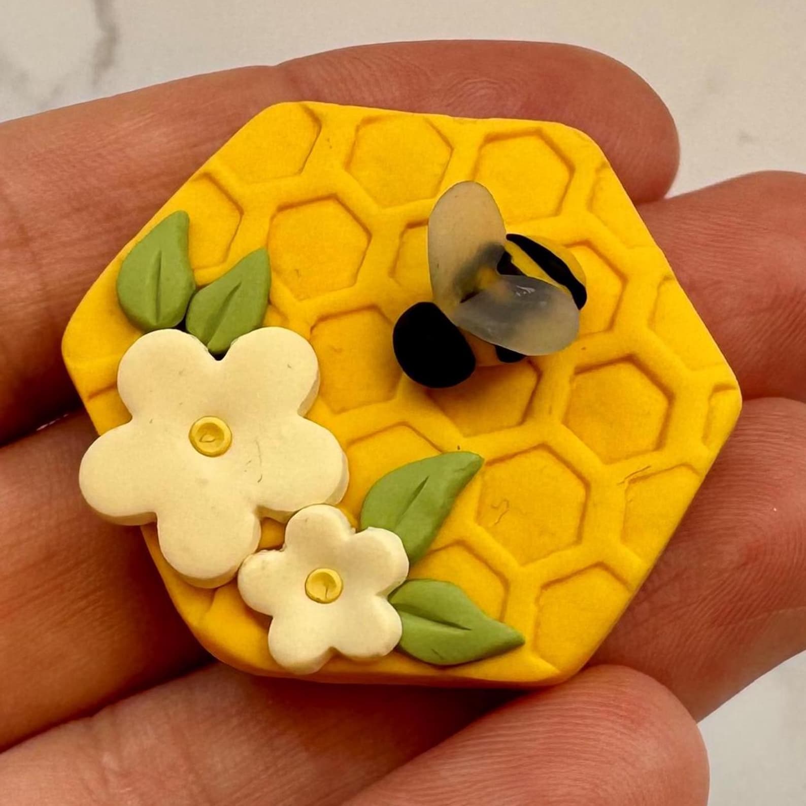 Handmade Polymer Clay Magnet – Clay Fridge Magnet, Cute Gift Ideas ...