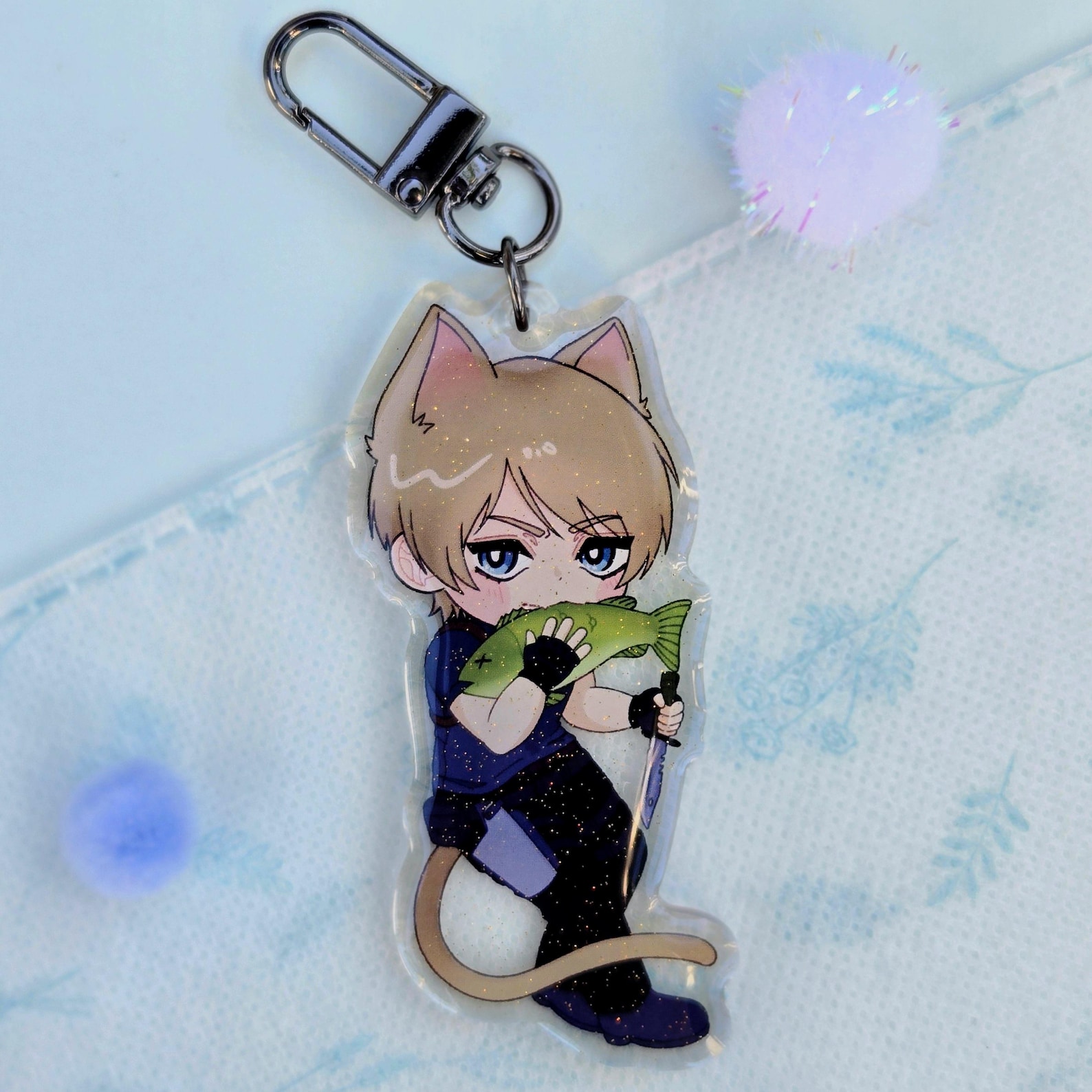 Resident Evil Leon & Ada Cat Charms - Etsy