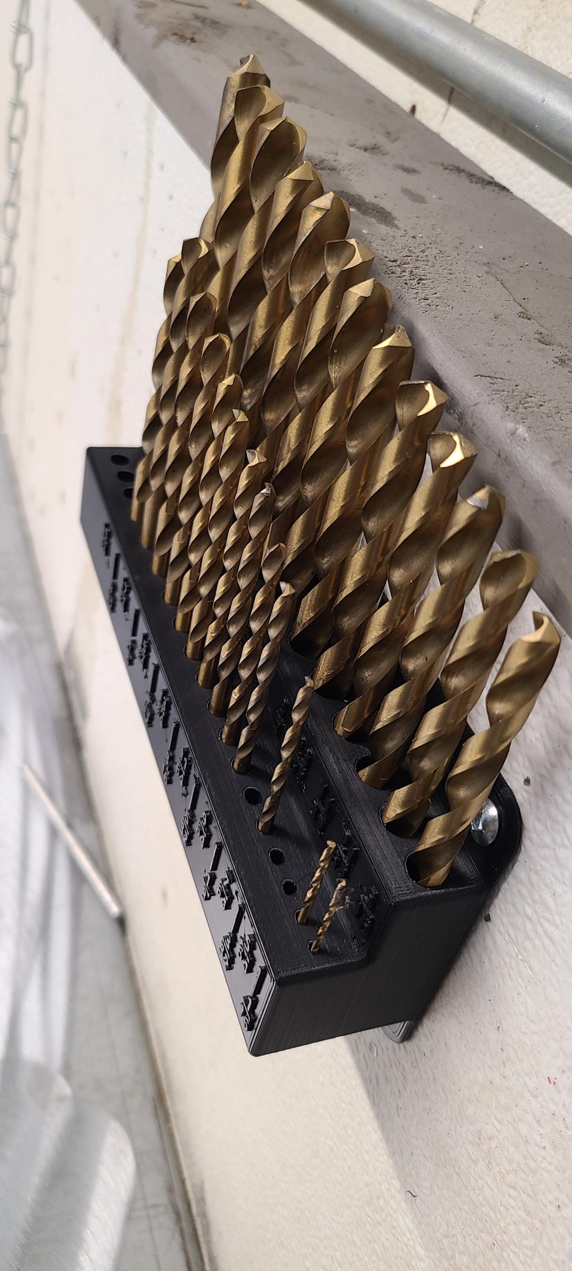 Boring Bit Organizer for Drill Bits Hobby Shop Workshop and Garage - Etsy