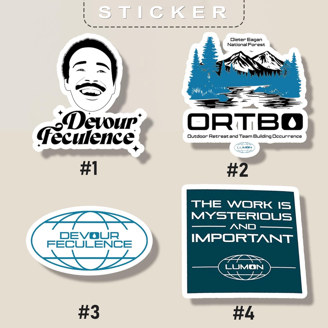 Severance Sticker, Lumon Sticker, Collectible TV Show Sticker ...