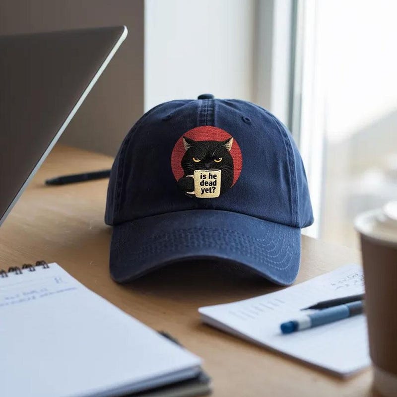 Is He Dead yet Caps - Etsy