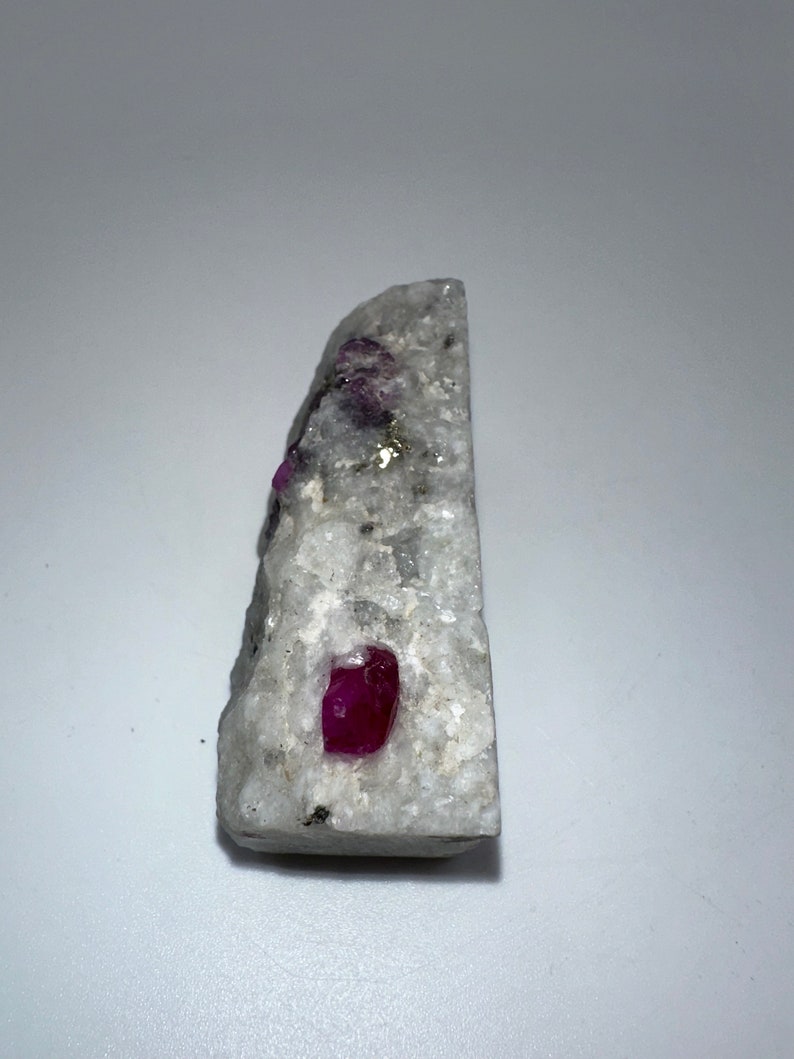 Beautiful Ruby Mineral Specimen With Hints of Pyrite - Etsy