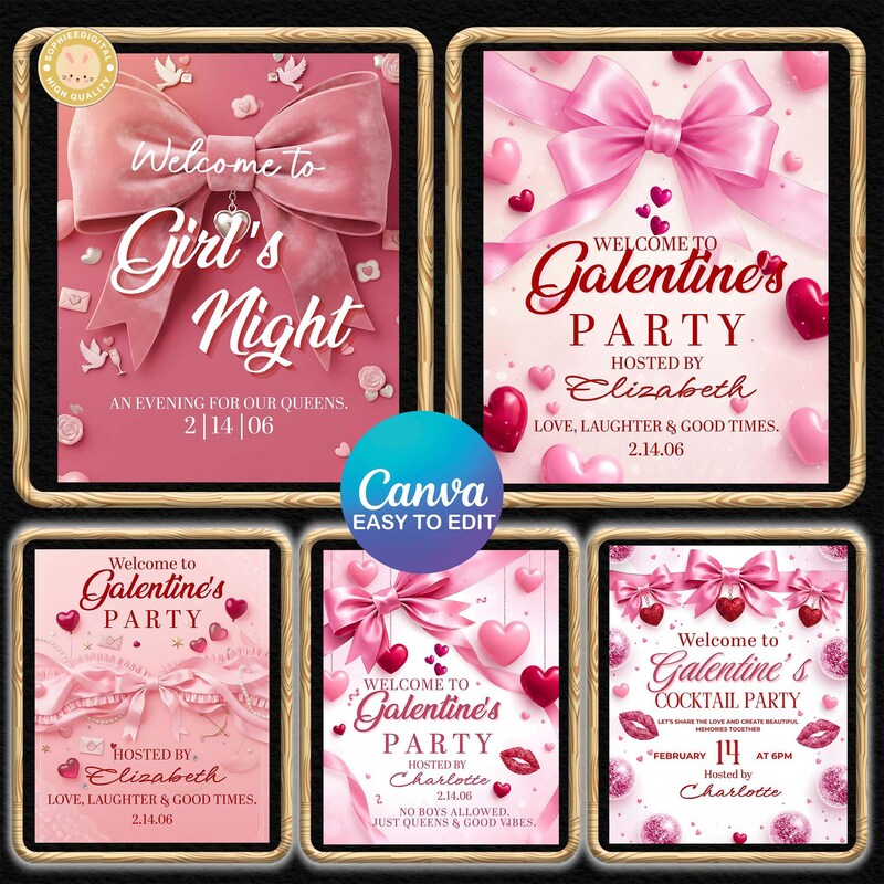 Custom Galentine Sign - Etsy