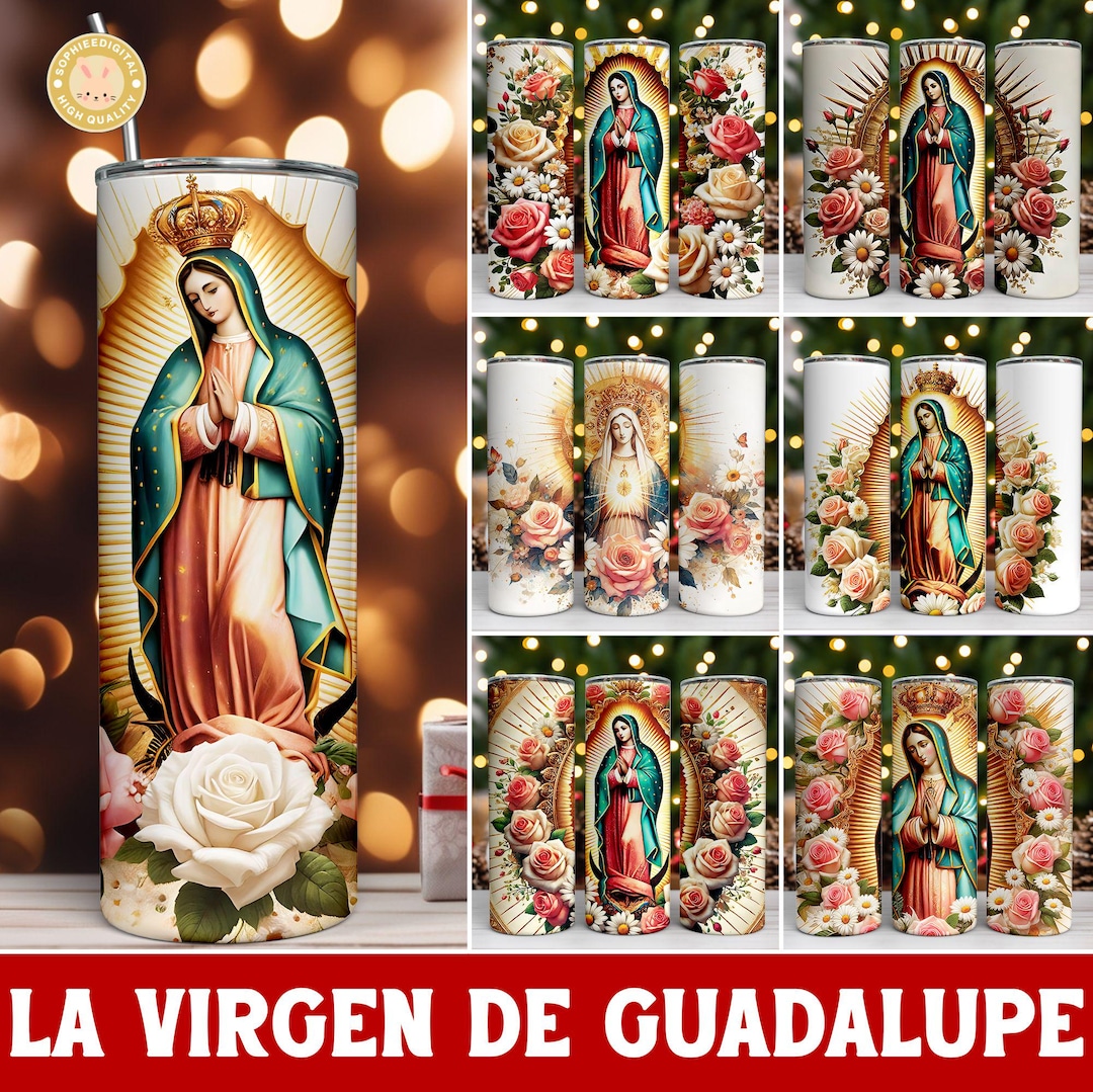 20+ Virgin Mary Tumbler Wrap, 20 Oz Skinny Tumbler Sublimation Design ...