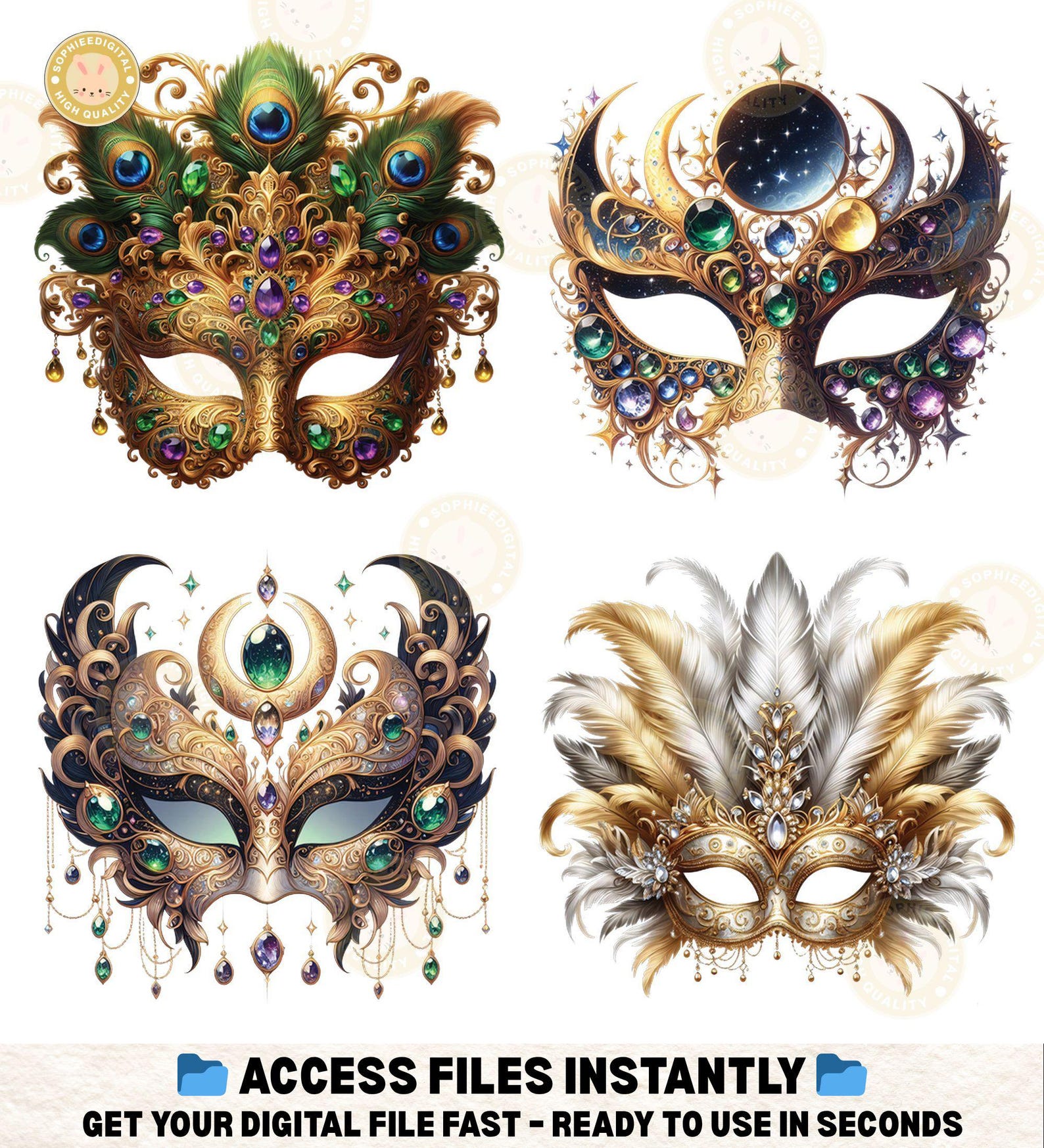 20+ Vibrant Mardi Gras Clipart Bundle, Mardi Gras Alligator Png ...
