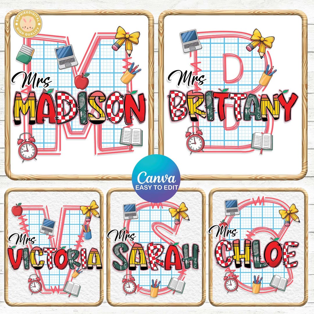 5+ 100 Days of School Canva Template, Custom Teacher Png, 100 Days ...