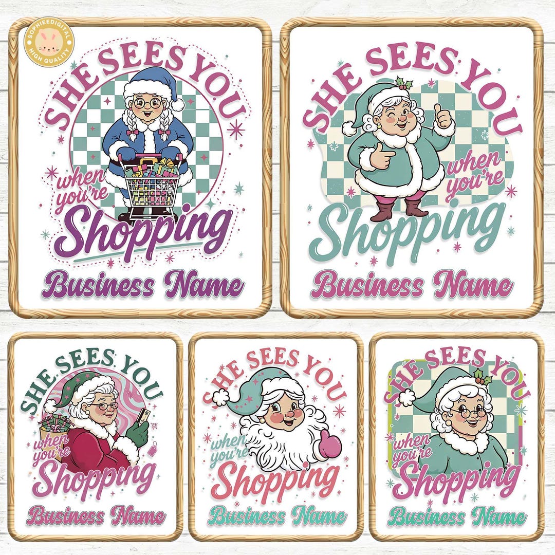6+ Custom Business Name Png Bundle, She Sees You Png, When You're ...