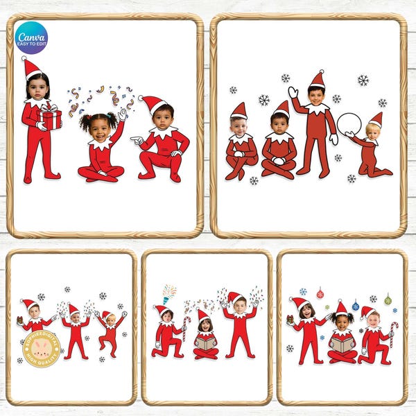 Elf Photo Frame - Etsy