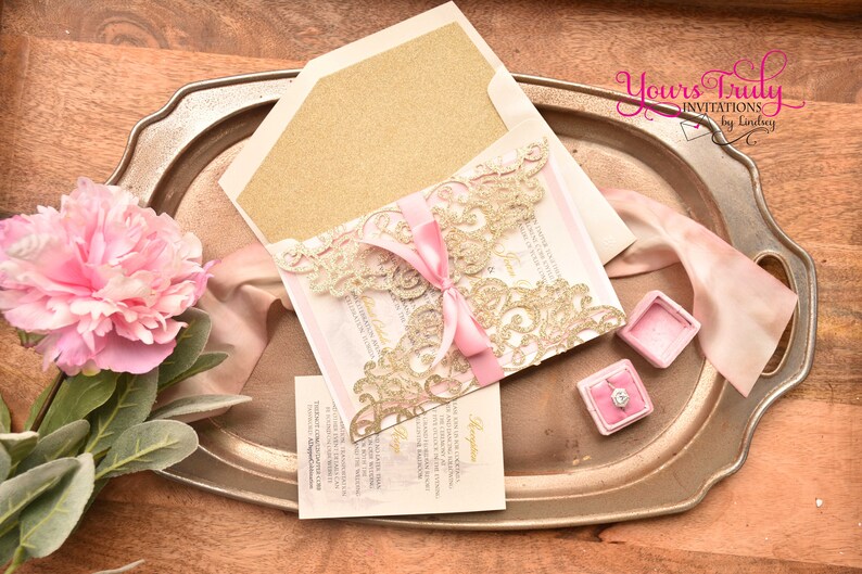 Castle Invitation Cinderella Invitation Fairytale - Etsy