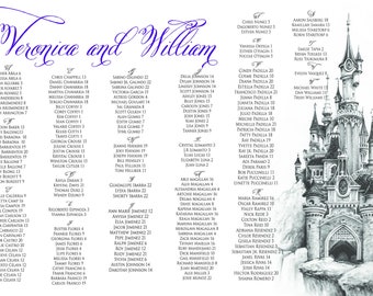 Cinderella Seating - Etsy