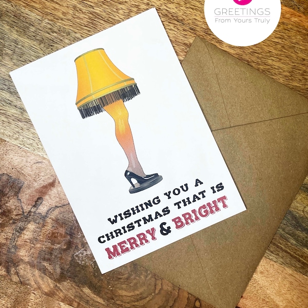 Christmas Story Card - Etsy