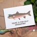 O-fish-olly Graduating Graduation Trout Grad Fish With Hat - Etsy