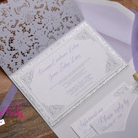Lace Invitation - Etsy