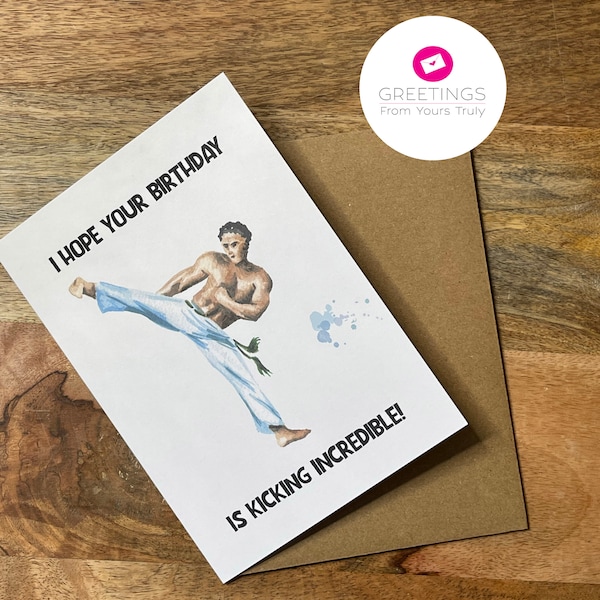 Jiu Jitsu Birthday Card - Etsy