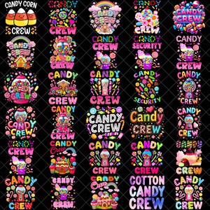 Candy Land Candy Crew Decorations Sweetie Candy Squad Bundle Png ...