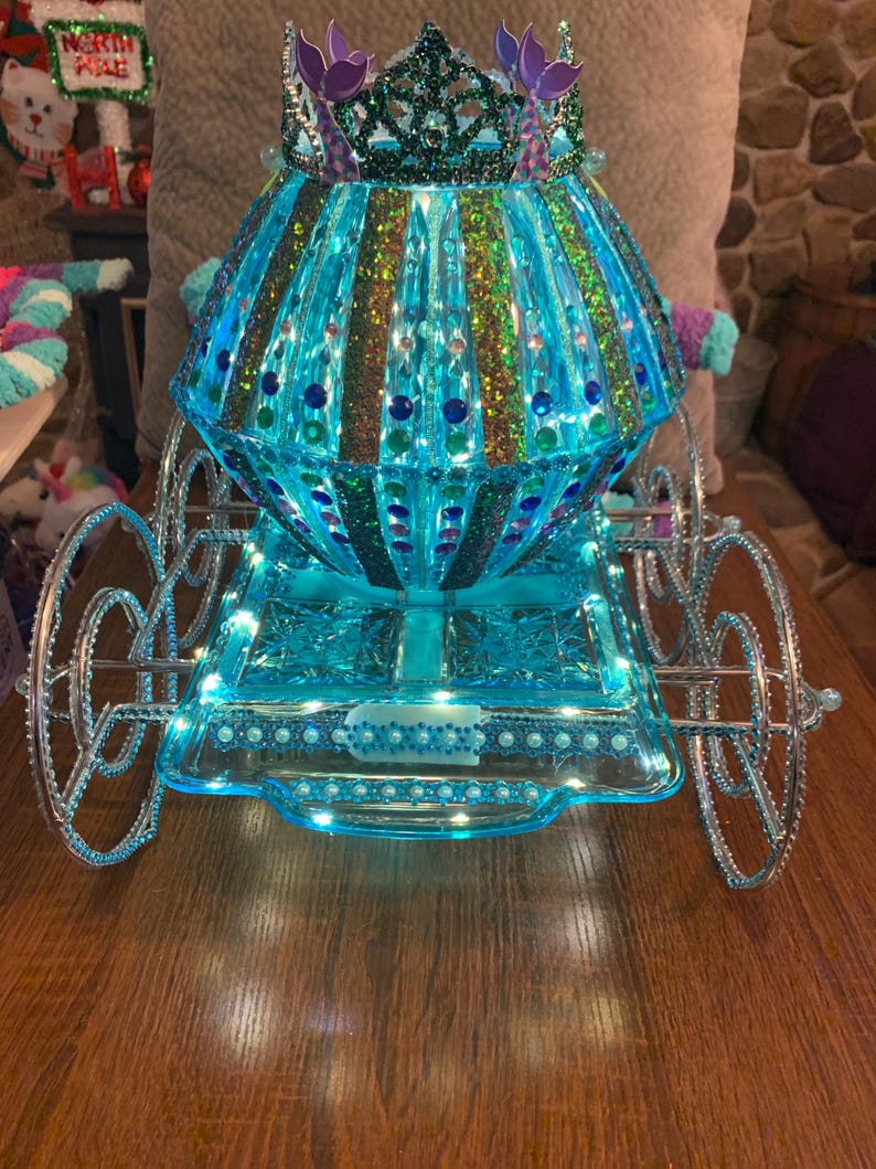 Princess Carriage Centerpiece - Etsy
