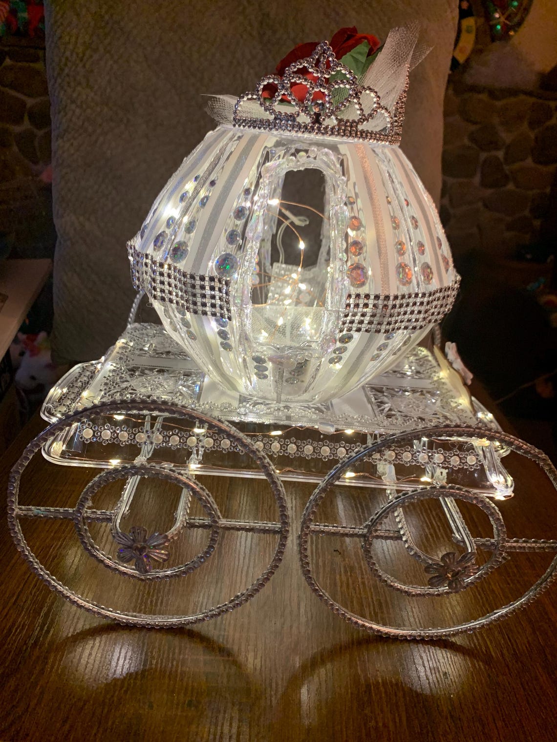 Princess Carriage Centerpiece - Etsy
