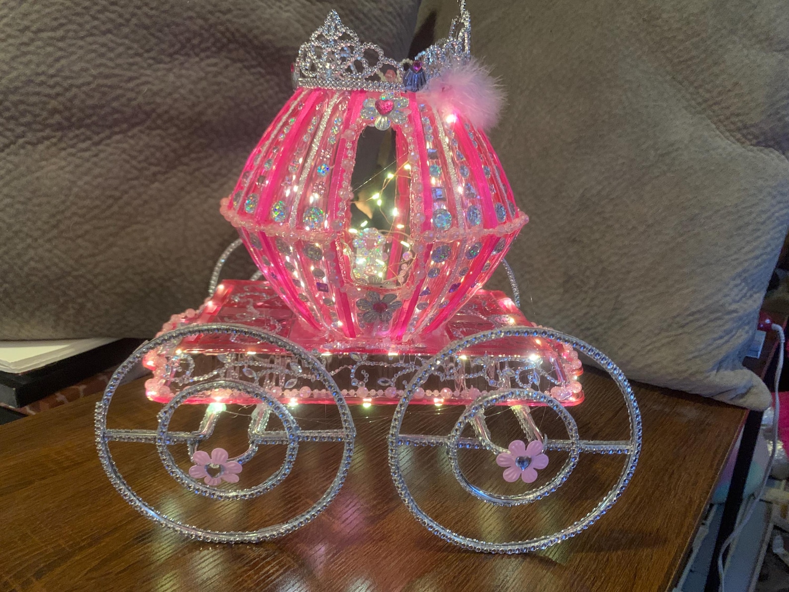 Princess Carriage Centerpiece - Etsy