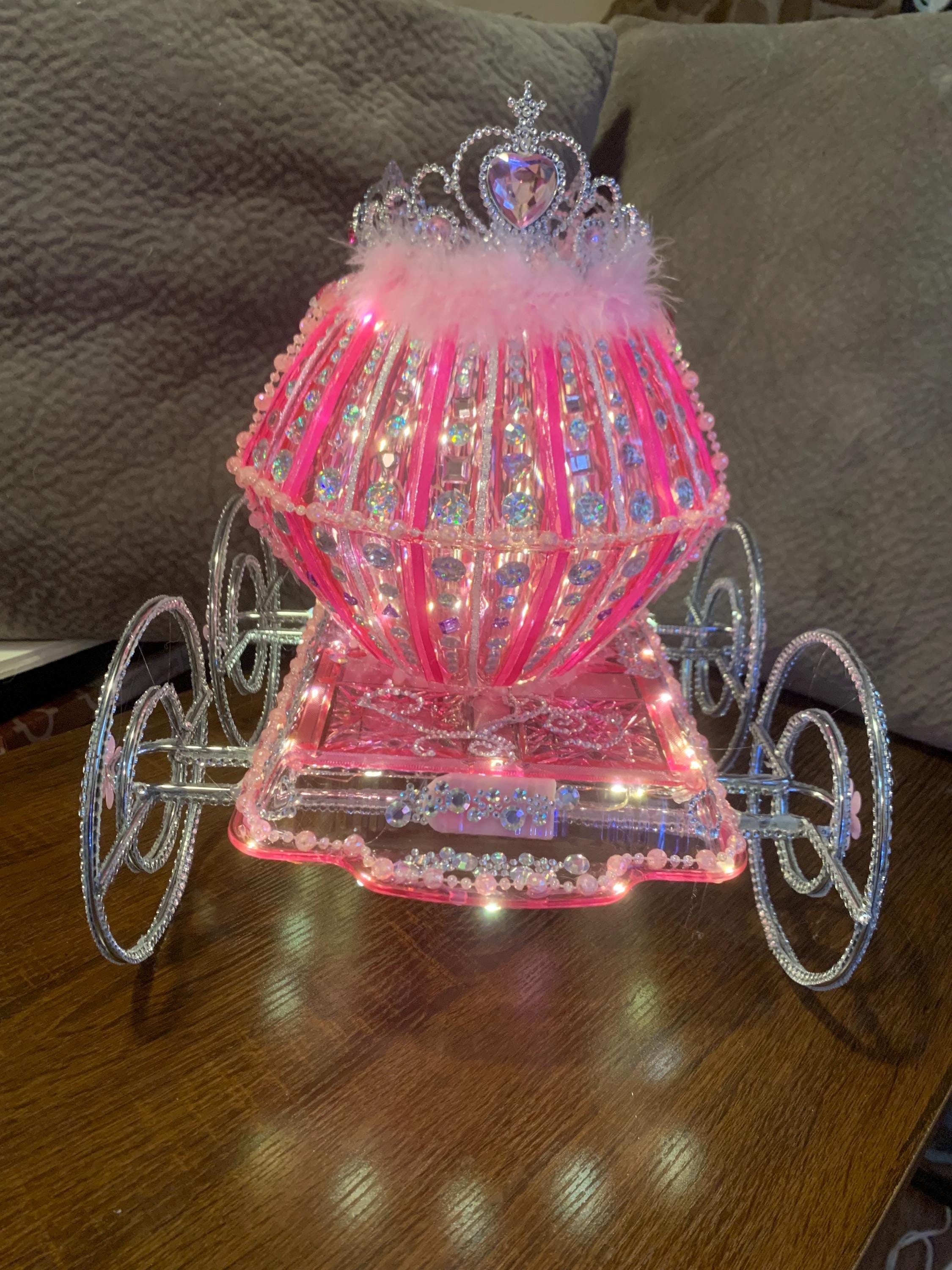 Princess Carriage Centerpiece - Etsy