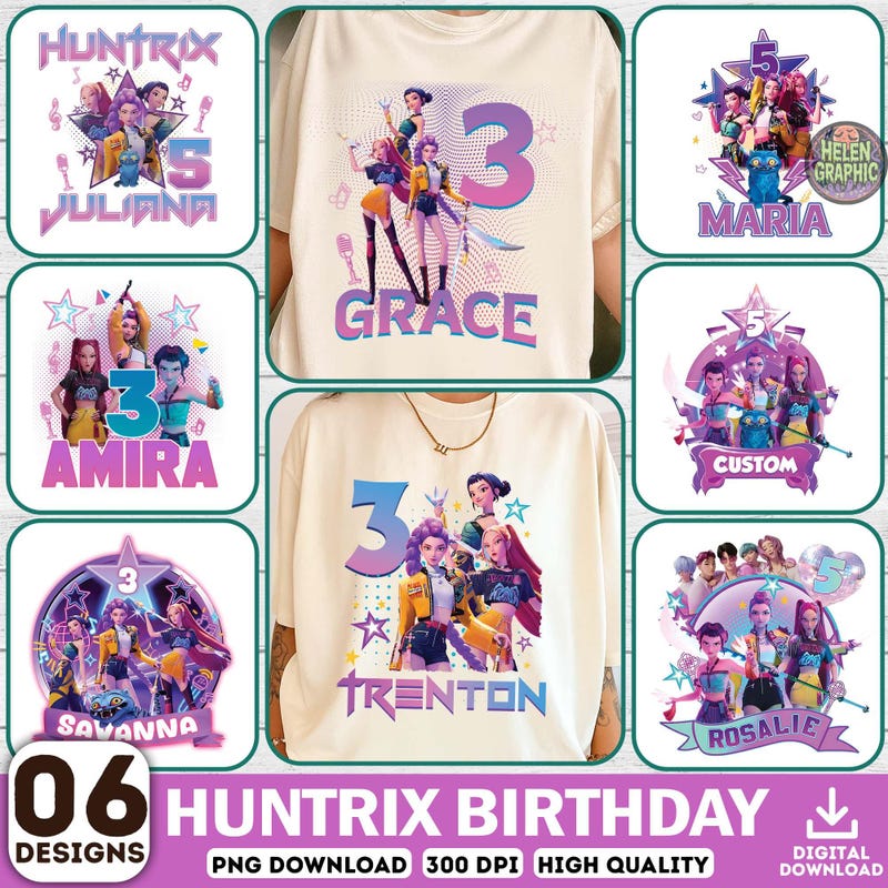 Huntrix 3rd Birthday - Etsy
