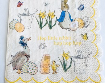 Peter Rabbit Napkins | Etsy