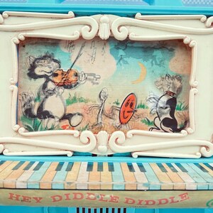 Hey Diddle Diddle Player Piano, Vintage Transogram Toys for Tots Toy ...