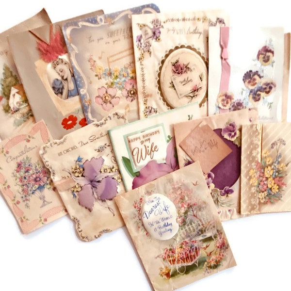 Vintage Greeting Cards - Etsy
