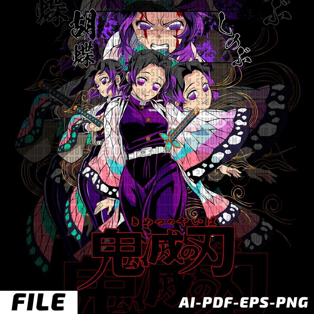 Demon Slayer Shinobu, Demon Slayer Png, Kimetsu No Yaiba, Anime Designs ...